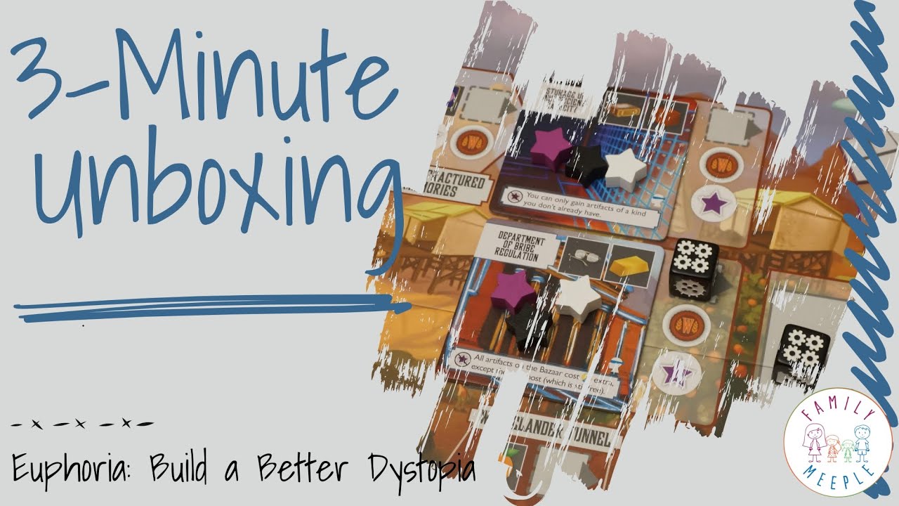 Euphoria: Build a Better Dystopia - 3-Minute Unboxing - YouTube