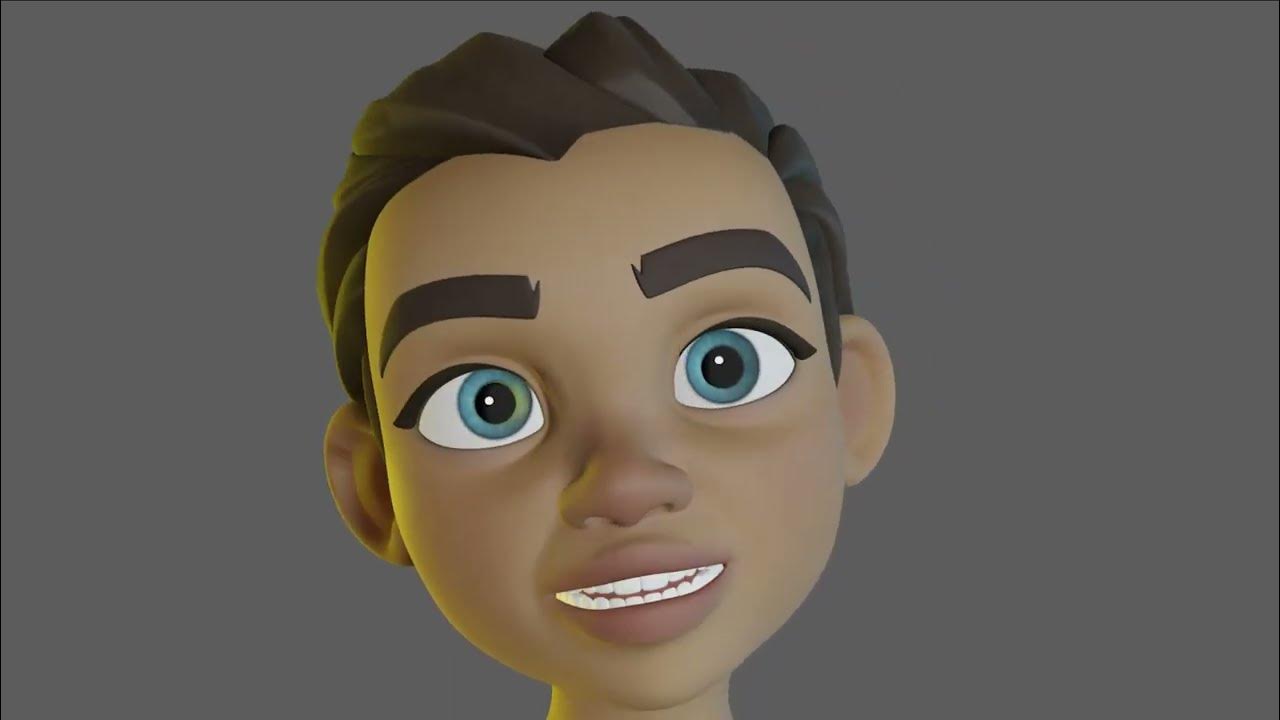 3D Facial Animation/Lipsync - YouTube