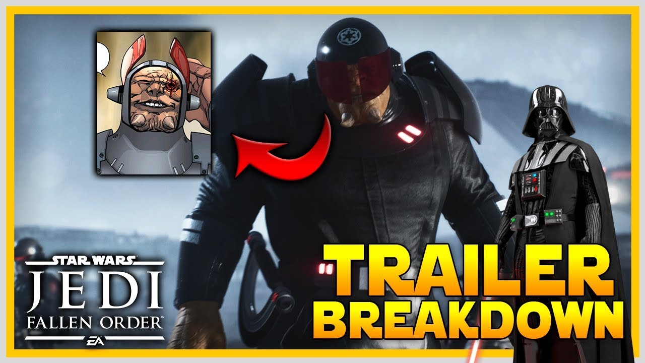 FALLEN ORDER TRAILER BREAKDOWN: New Inquisitor, Big Bosses, Vader ...