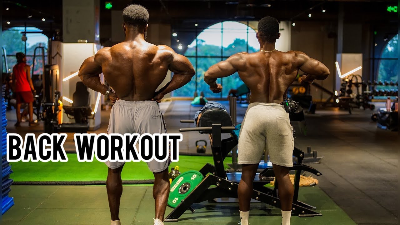 BACK WORKOUT WITH PHILIP GUYA | 11 days out from NPC SWEDEN to get my ...