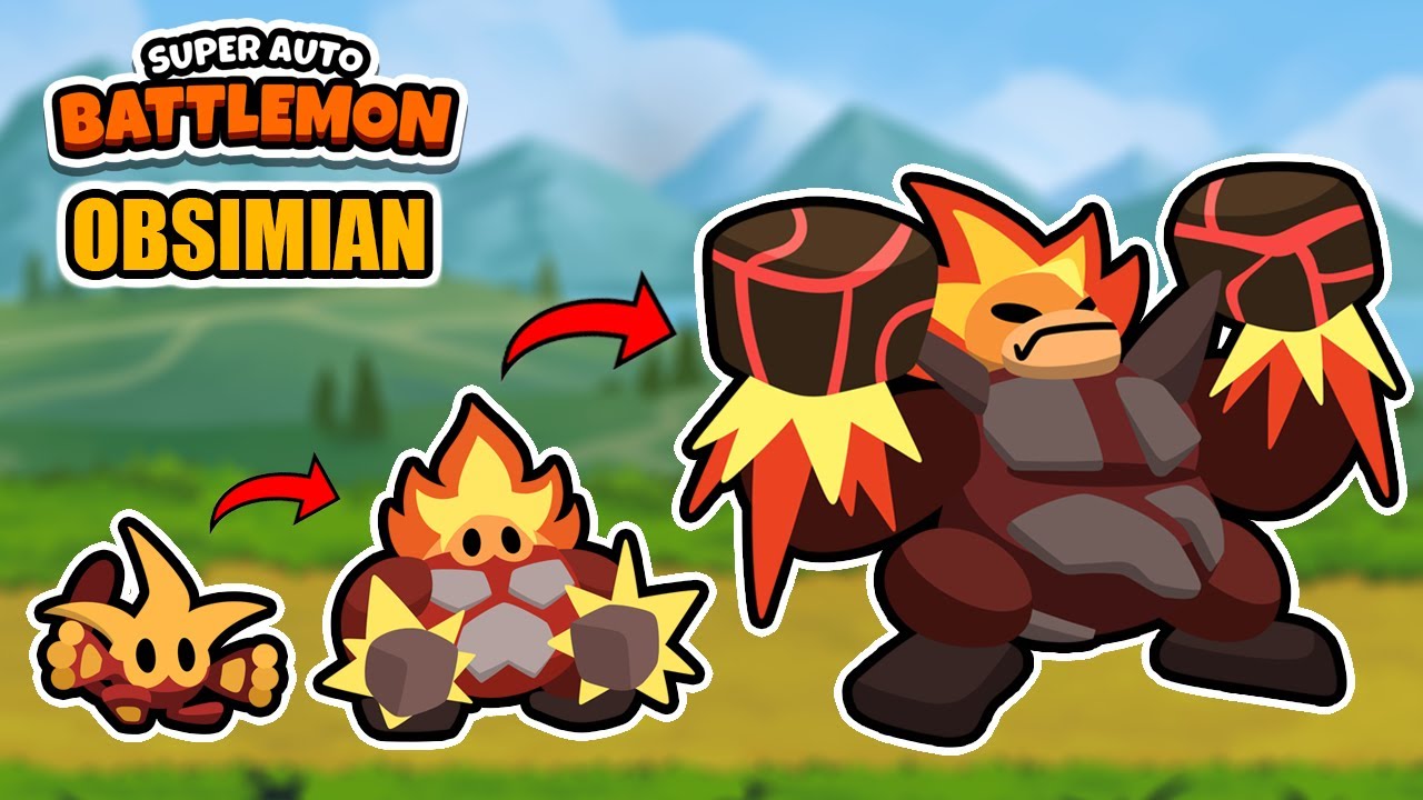 MONKU is my FAVOURITE STARTER in Super Auto Battlemon - YouTube