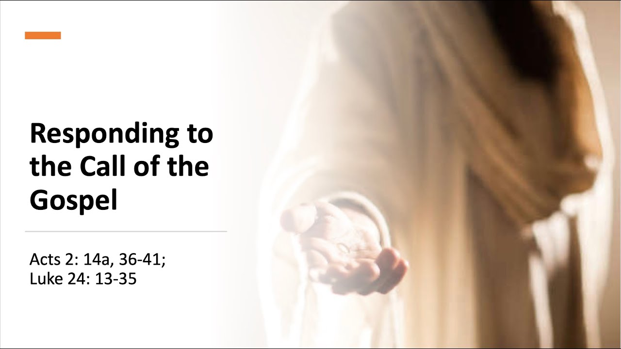 Responding to the Call of the Gospel - YouTube