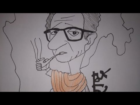 Balasaheb thackeray Drawing How to drawing - YouTube