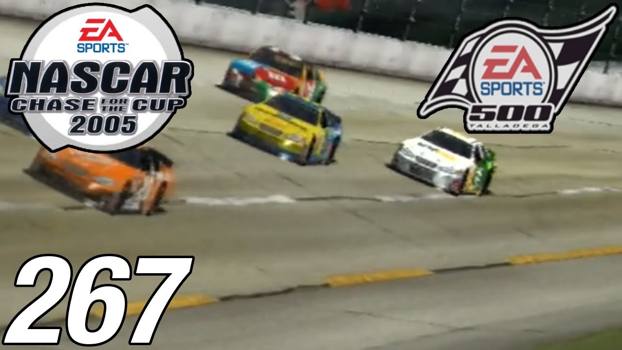 Let's Play NASCAR 2005 - Part 267 - '08 EA Sports 500 - YouTube
