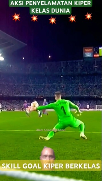 AKSI PENYELAMATAN KIPPER KELAS DUNIA #football#aksi#penyelamatan # ...
