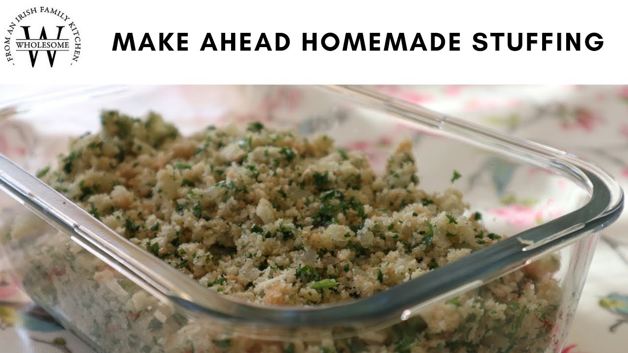 Homemade Stuffing Recipe - YouTube
