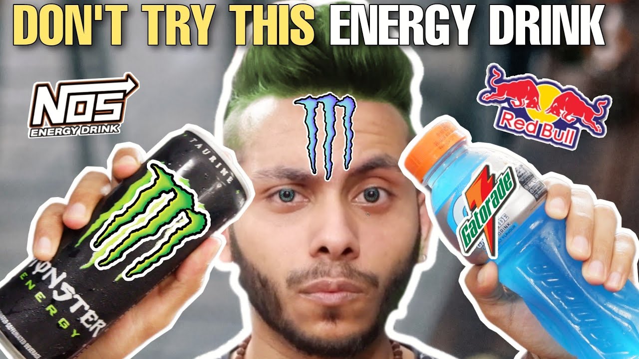 Don't Drink These Energy Drinks,⚡ | Red Bull, Monster, Sting, Gatorade ...
