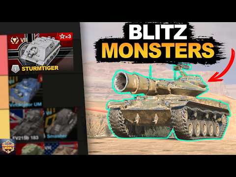 The Most Dangerous Tanks Tier List // Even Pro Players are Scared of Them // WoT Blitz
