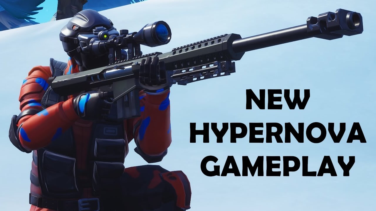*NEW* HYPERNOVA SKIN GAMEPLAY - Fortnite: Battle Royale - YouTube