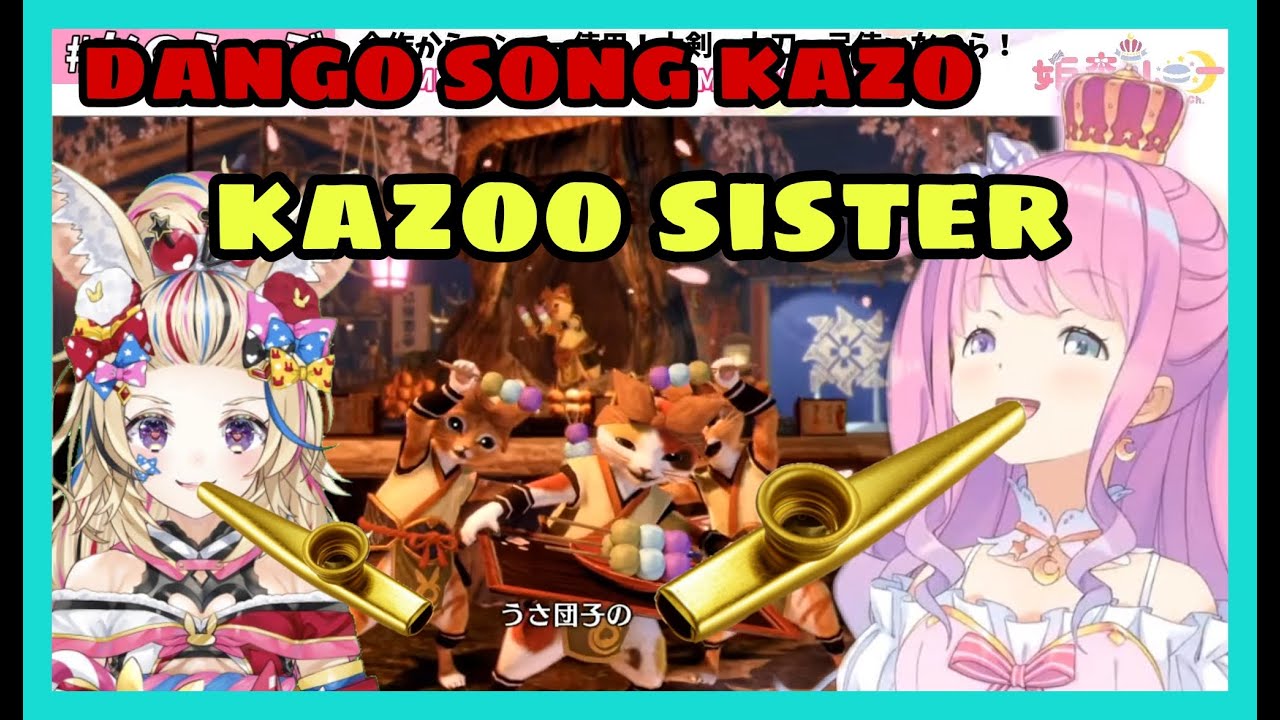 Himemori Luna Sing Dango Song With Kazoo Given by Luknight | Monster ...