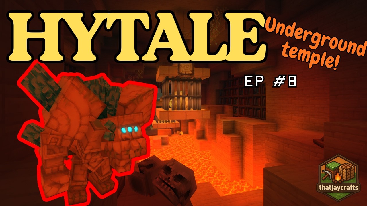 Hytale Let’s Play #8 | Temple Boss Fight! - YouTube