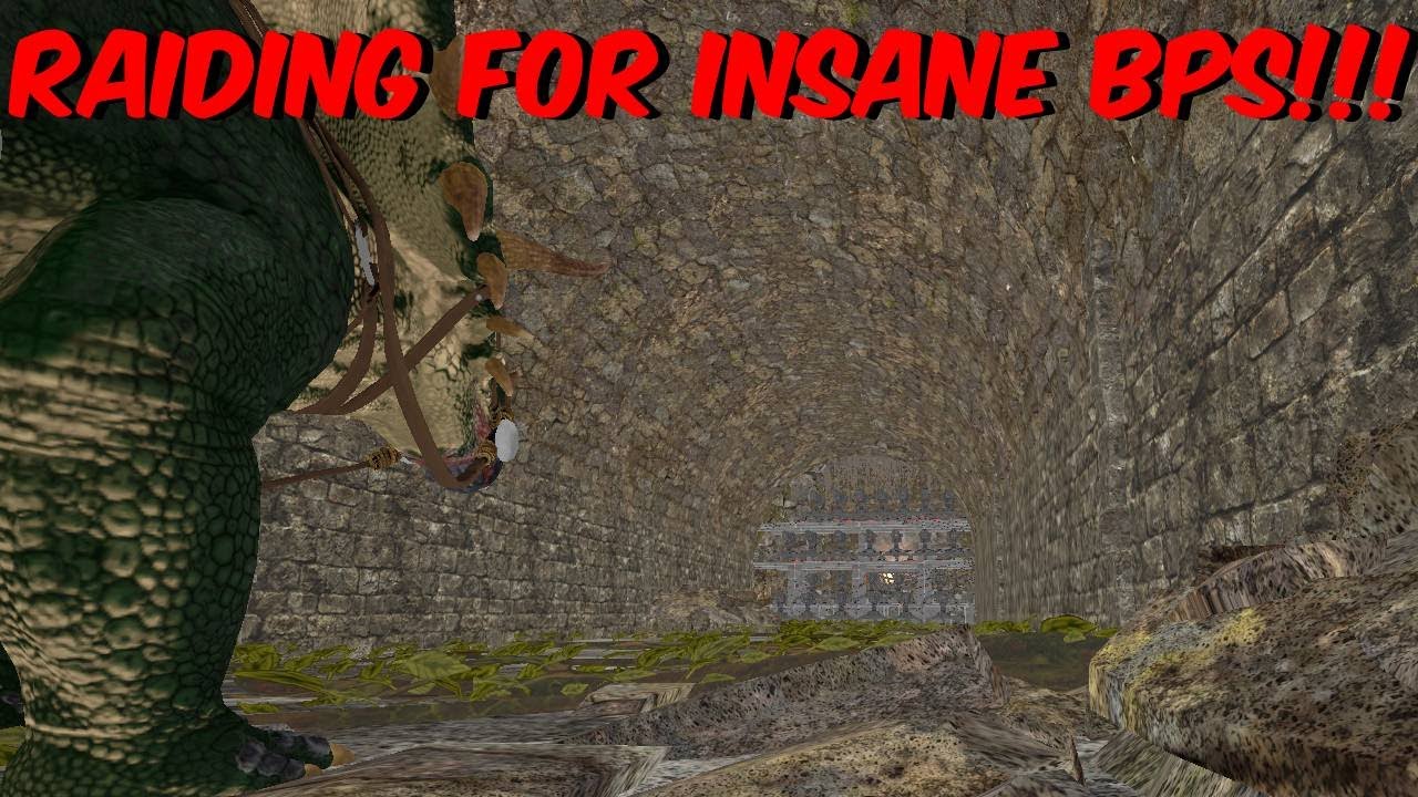 Raiding Sewer Cave for Insane Day One Blueprints!!! ARK TRIO EP. 2 ...