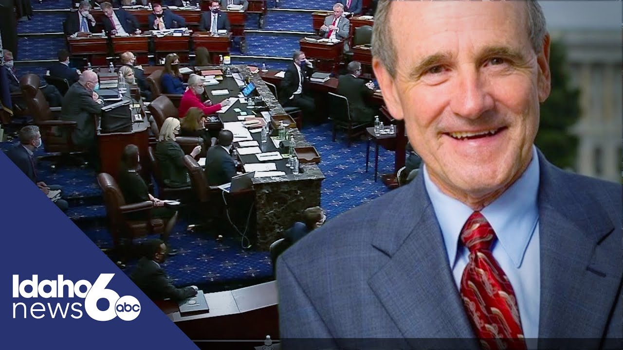 Idaho Senator Jim Risch opposes impeachment trial - YouTube