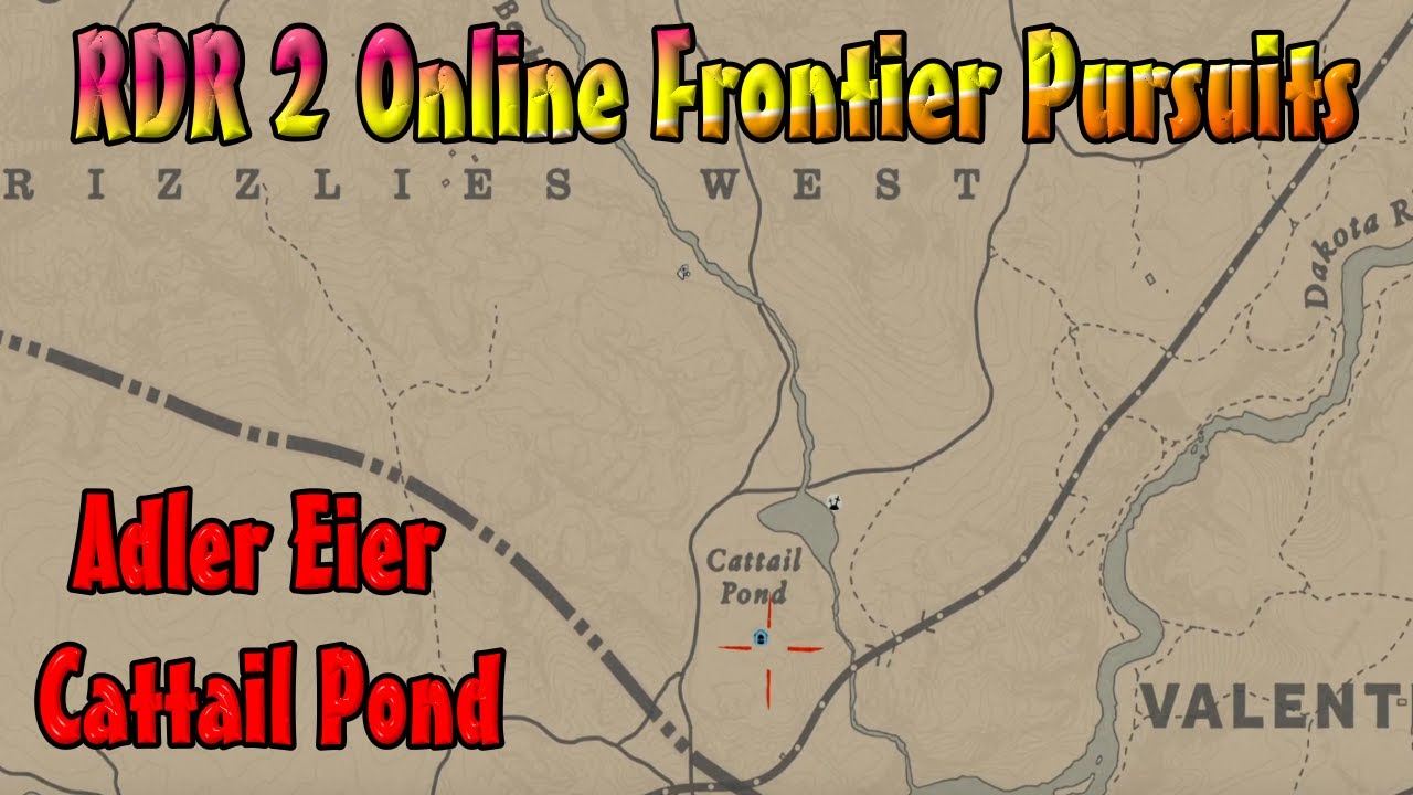 RDR 2 Online Frontier Pursuits - Sammlerfundort - Adler Eier - Cattail ...