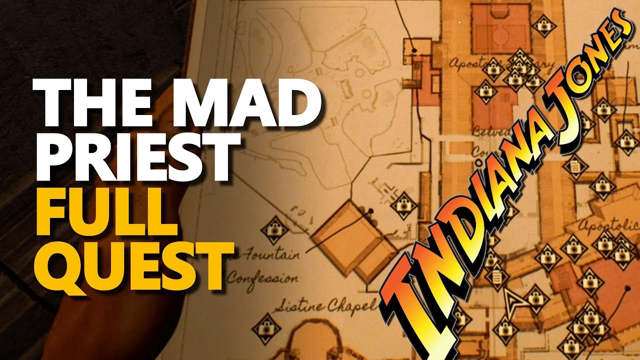 The Mad Priest Indiana Jones FULL QUEST - YouTube