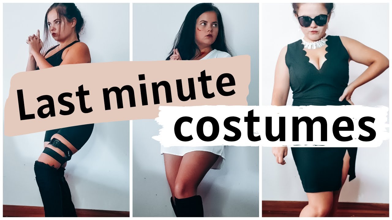 7 EASY AND FAST LAST-MINUTE HALLOWEEN COSTUMES 2020 FROM YOUR CLOSET ...