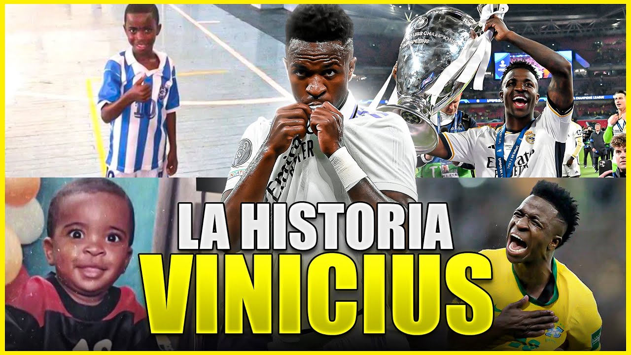 Era POBRE Y HOY Es Una ESTRELLA | La HISTORIA De Vini Jr 🇧🇷 - YouTube