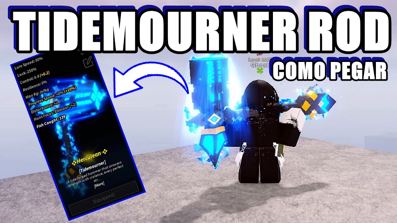 COMO PEGAR A TIDEMOURNER ROD NO FISCH - YouTube