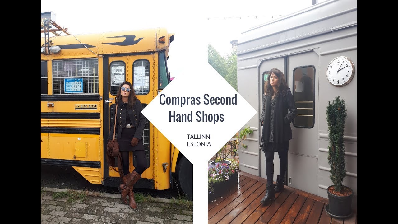 Compras Second Hand Shops - Tallinn - Estônia - YouTube