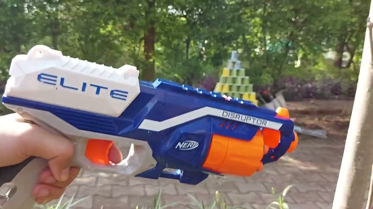 Collecting 7 Sniper Rifles and 8 Nerf Gun Nerf Elite Delta Trooper M16 ...