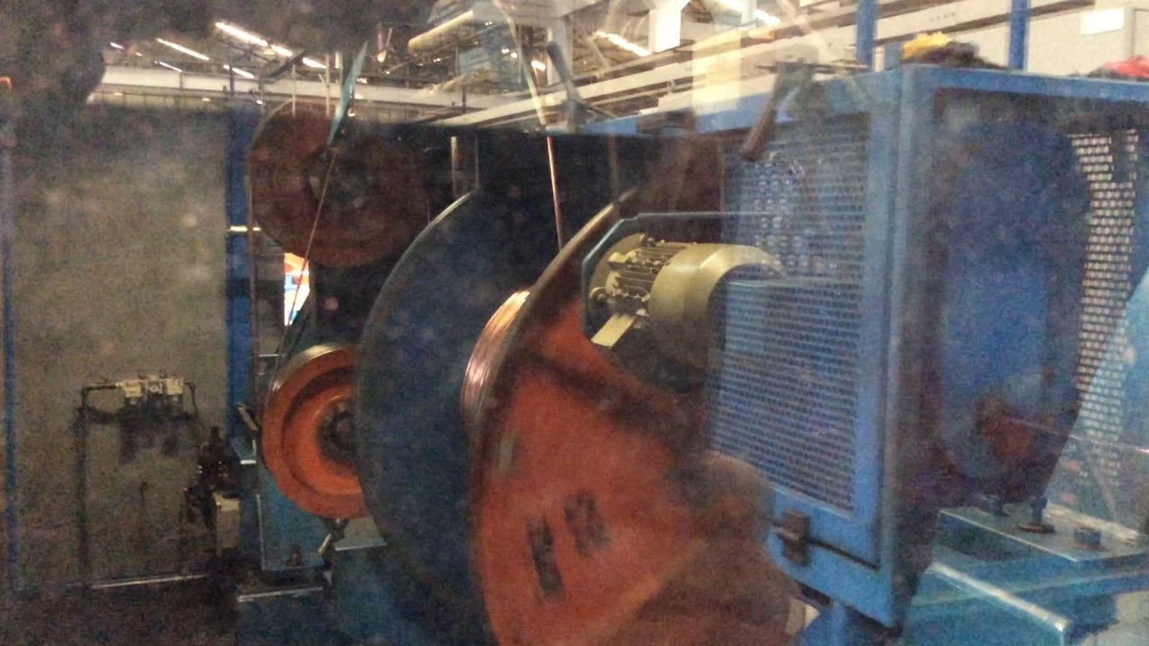 1600 Double twist bunching machine - YouTube