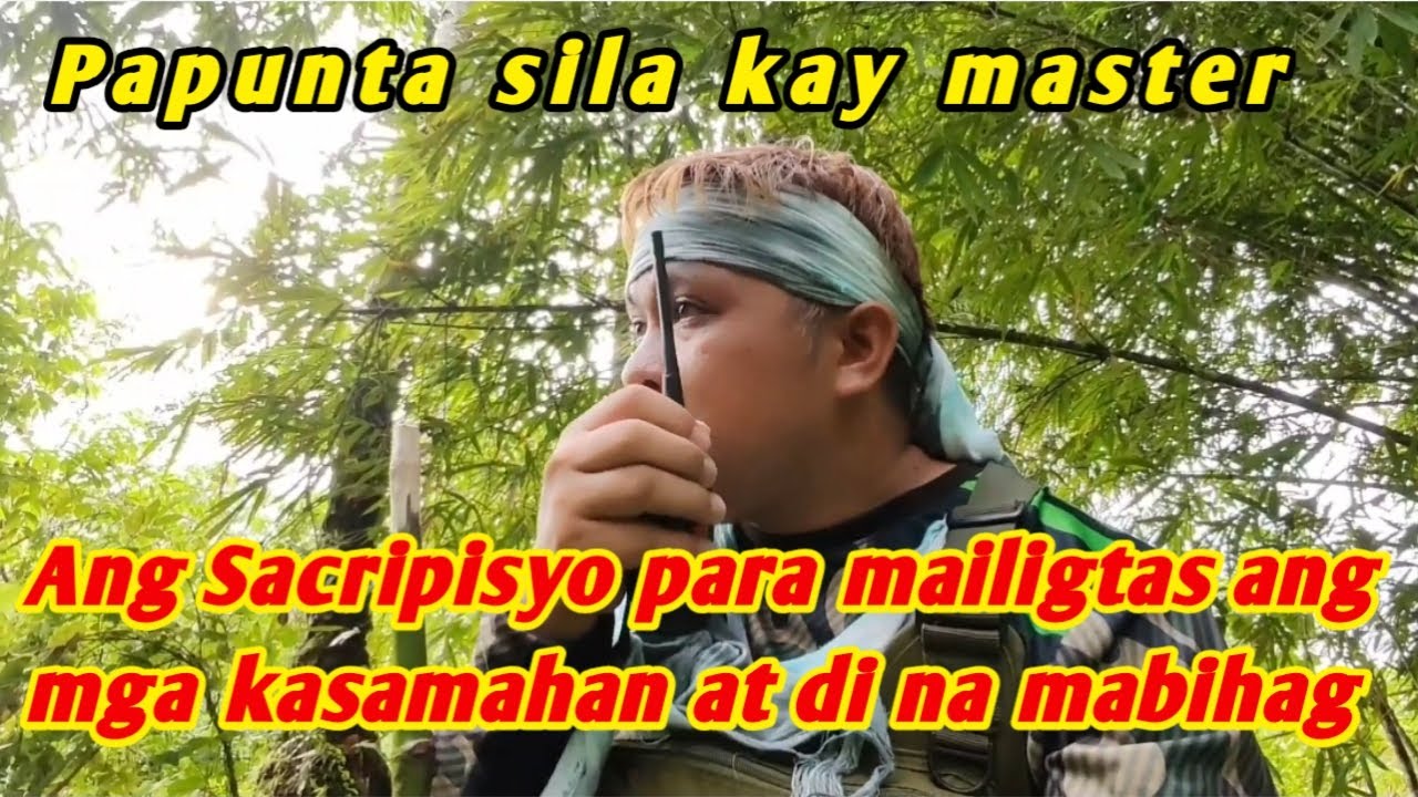 Buong pangyayari, papunta sila kay master, paano nato na landmine kami ...