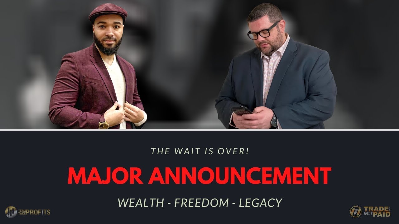 The Major Announcement Forex Community Jaytakeprofits