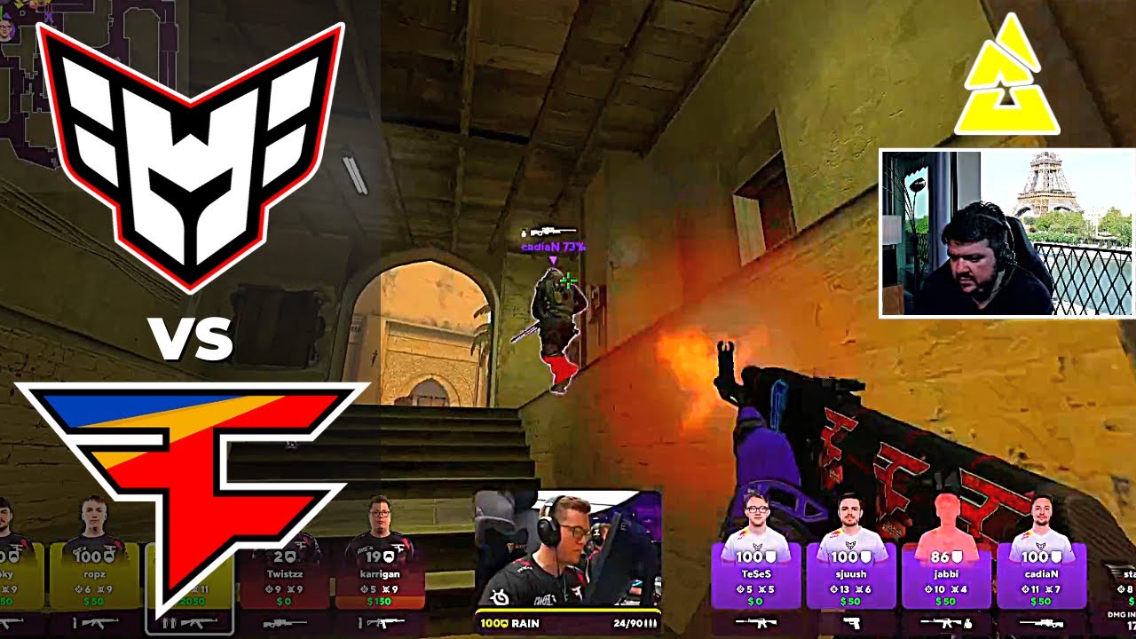 FAZE VS HEROIC - BLAST PARIS MAJOR 2023 CHAMPIONS STAGE (MIRAGE - MAPA ...