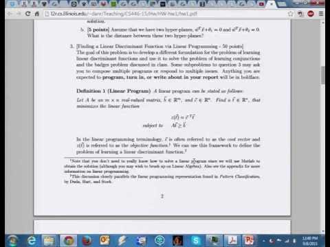 Machine Learning @ UIUC - Dan Roth: Intro & Decision Trees - YouTube