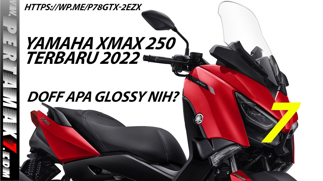 Detail Yamaha XMAX 250 Merah Metalik Januari 2022 Terbaru 🛵 Ngomong ...