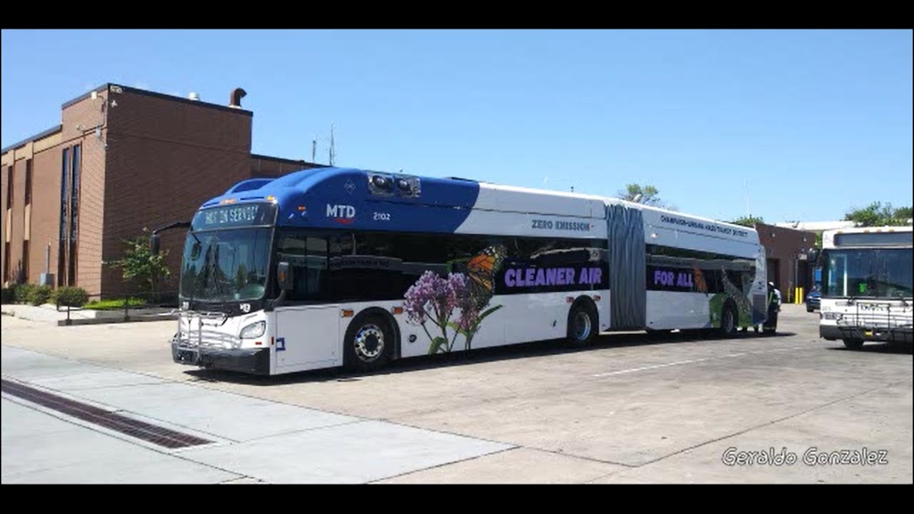 2020 New Flyer XD60 Zero Emission (MTD Transit) - YouTube