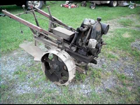 1932 Bready Cultimotor Antique Garden Tractor - YouTube