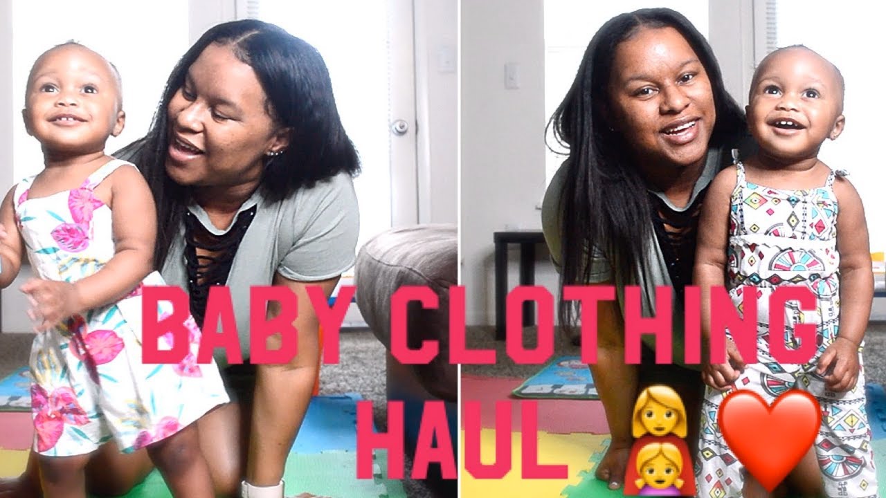 BABY CLOTHING HAUL | MOMMY VLOG - YouTube