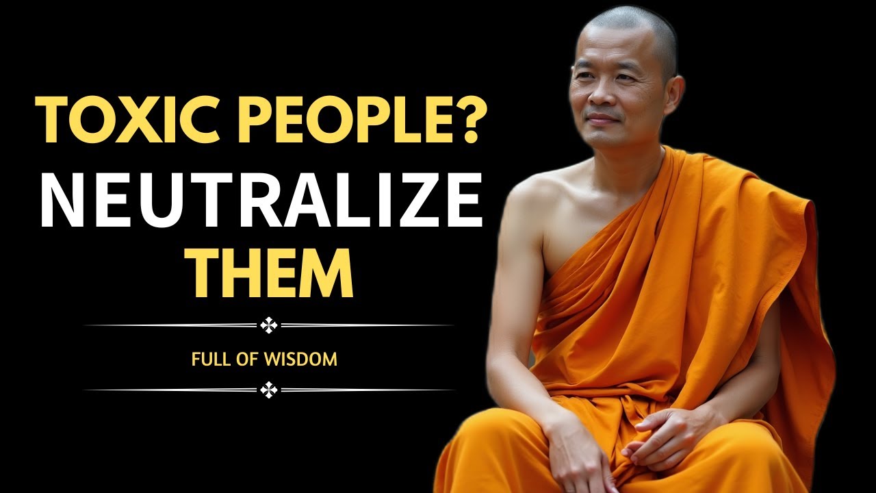 How to DISARM Negative People Without Saying a SINGLE WORD - Buddhist ...