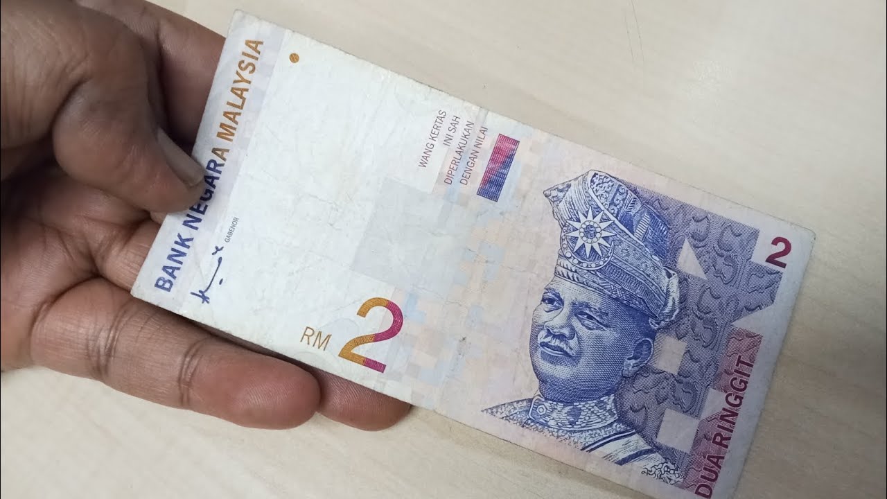 Wang kertas RM2 DUA RINGGIT (side sign) siri 8 Ahmad Don - YouTube