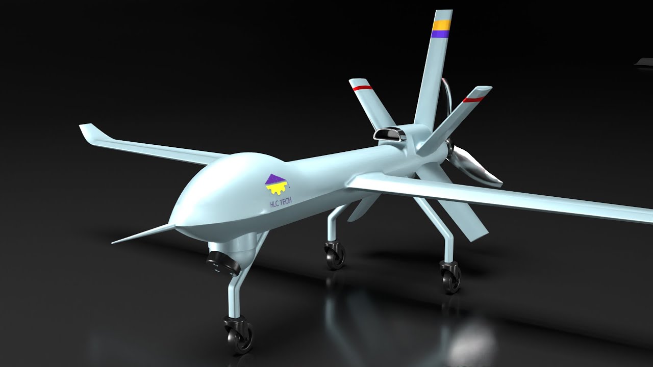 SolidWorks drone design 1st session - YouTube