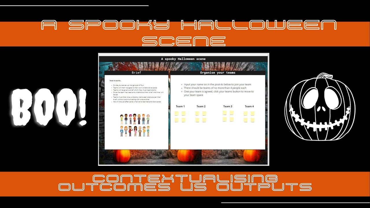 #AgileGameOfTheWeek - A spooky Halloween scene - YouTube