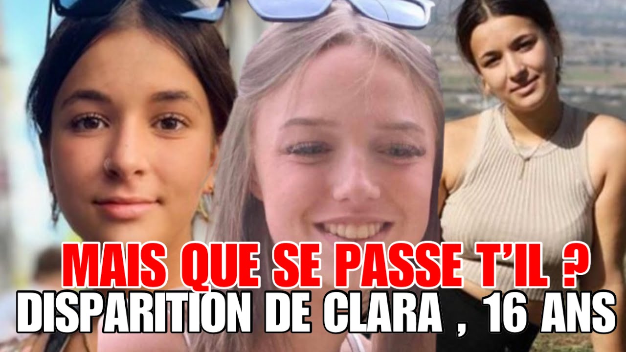 Faits divers : Disparition de Clara , jeune fille du même age que Lina ...