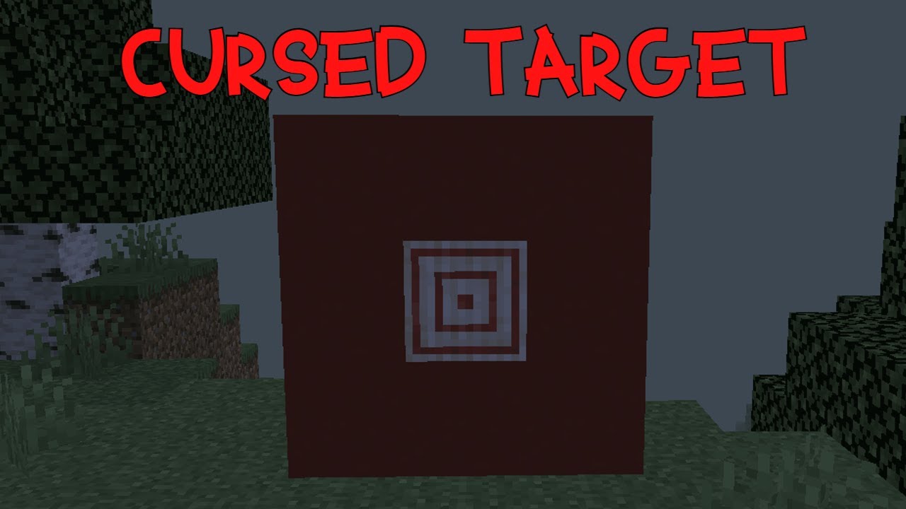 Minecraft creepypasta: CURSED TARGET - YouTube