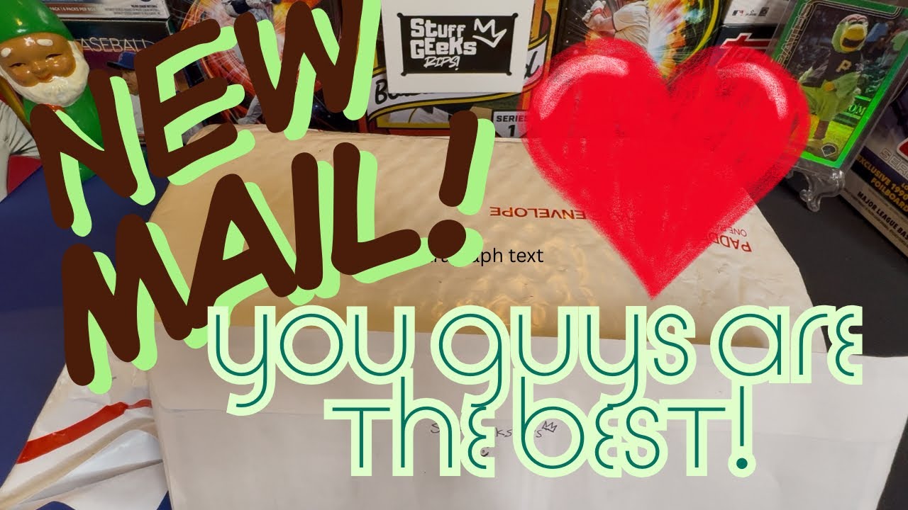 We are Back with Some Awesome Mail full of Wonderful Cards and Fun ...