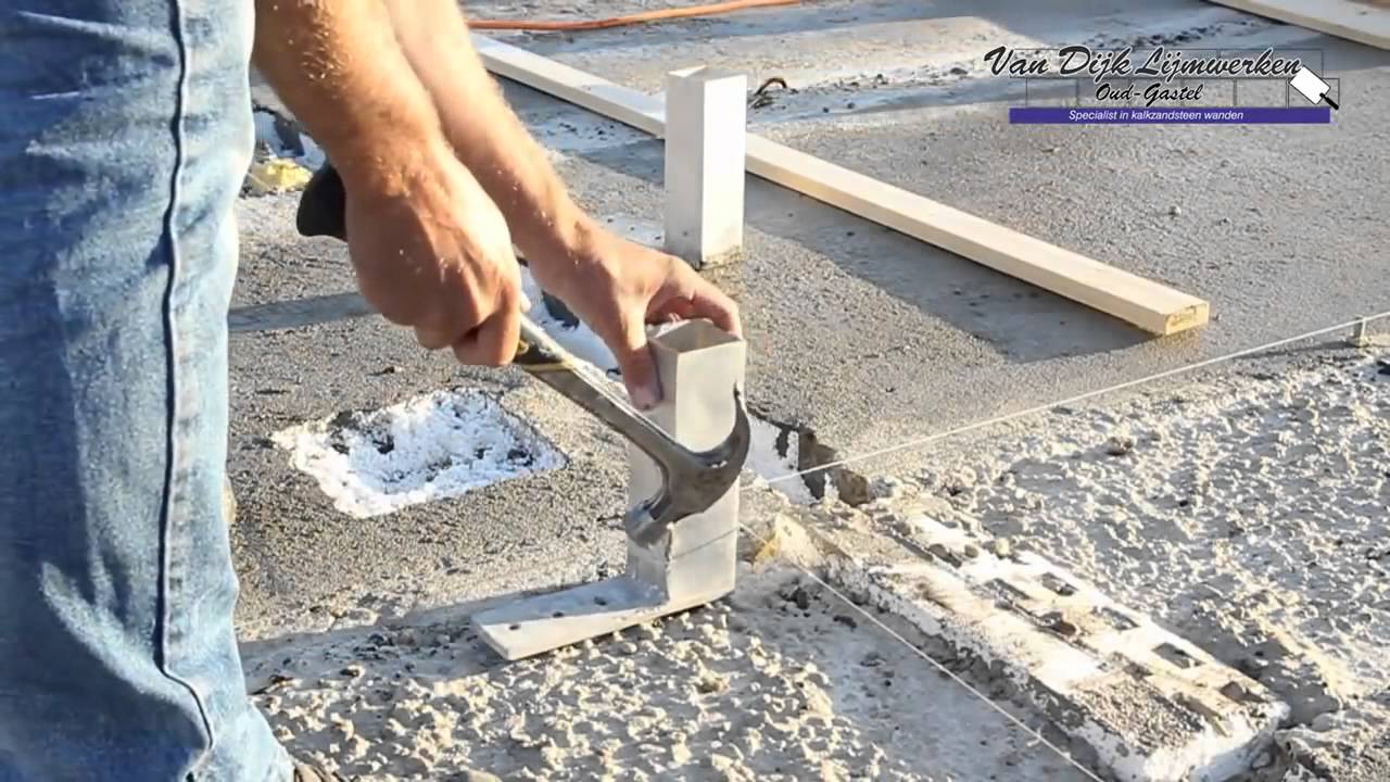 1.9.1.2 MODERNE STAPELBOUW / kalkzandsteen lijmblokken - YouTube