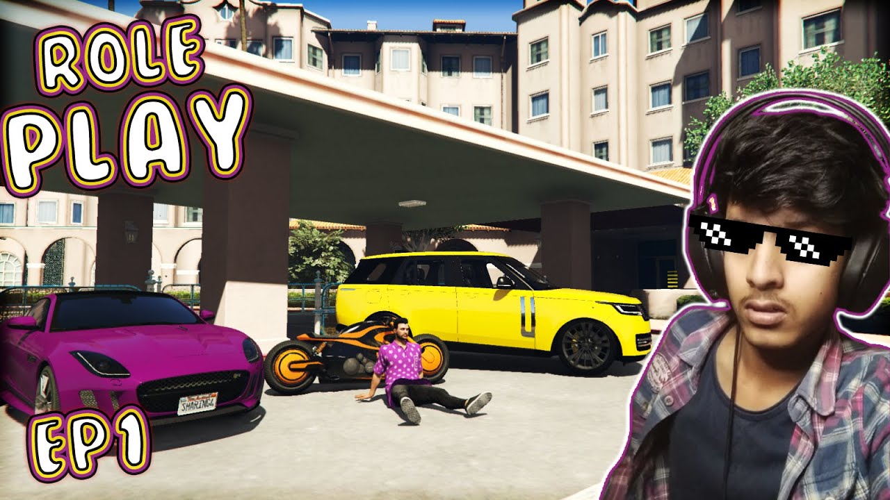 FIRST DAY IN GRAND RP | EP1 #gta5 #roleplay - YouTube