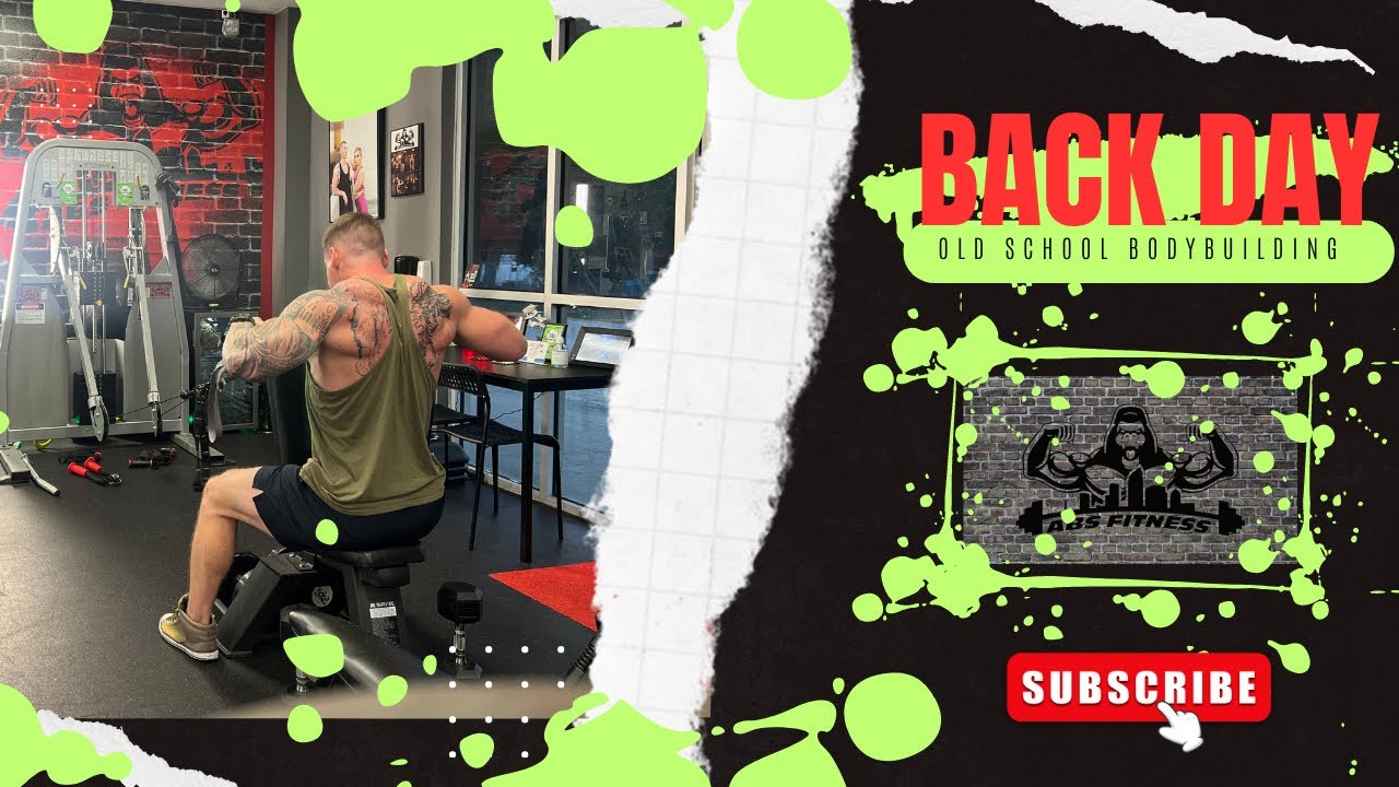 Bodybuilding back day - YouTube