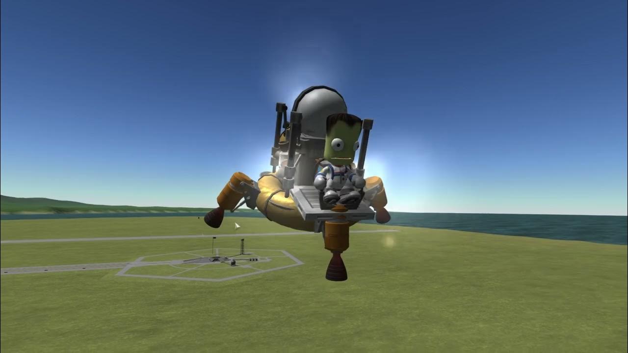 the smallest jetpack - kerbal space program - YouTube