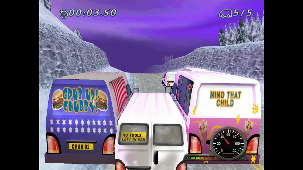 White Van Racer PC All Cups 60fps - YouTube