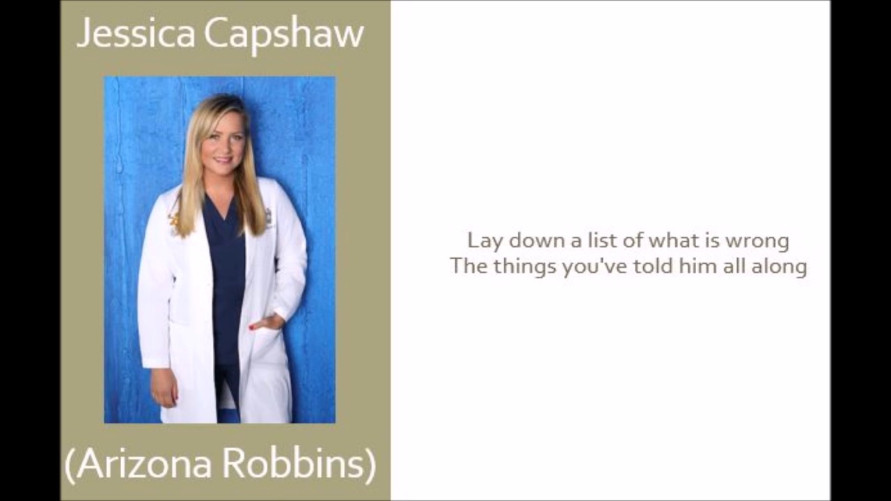 How To Save A Life - Grey's Anatomy Cast (Lyrics) - YouTube
