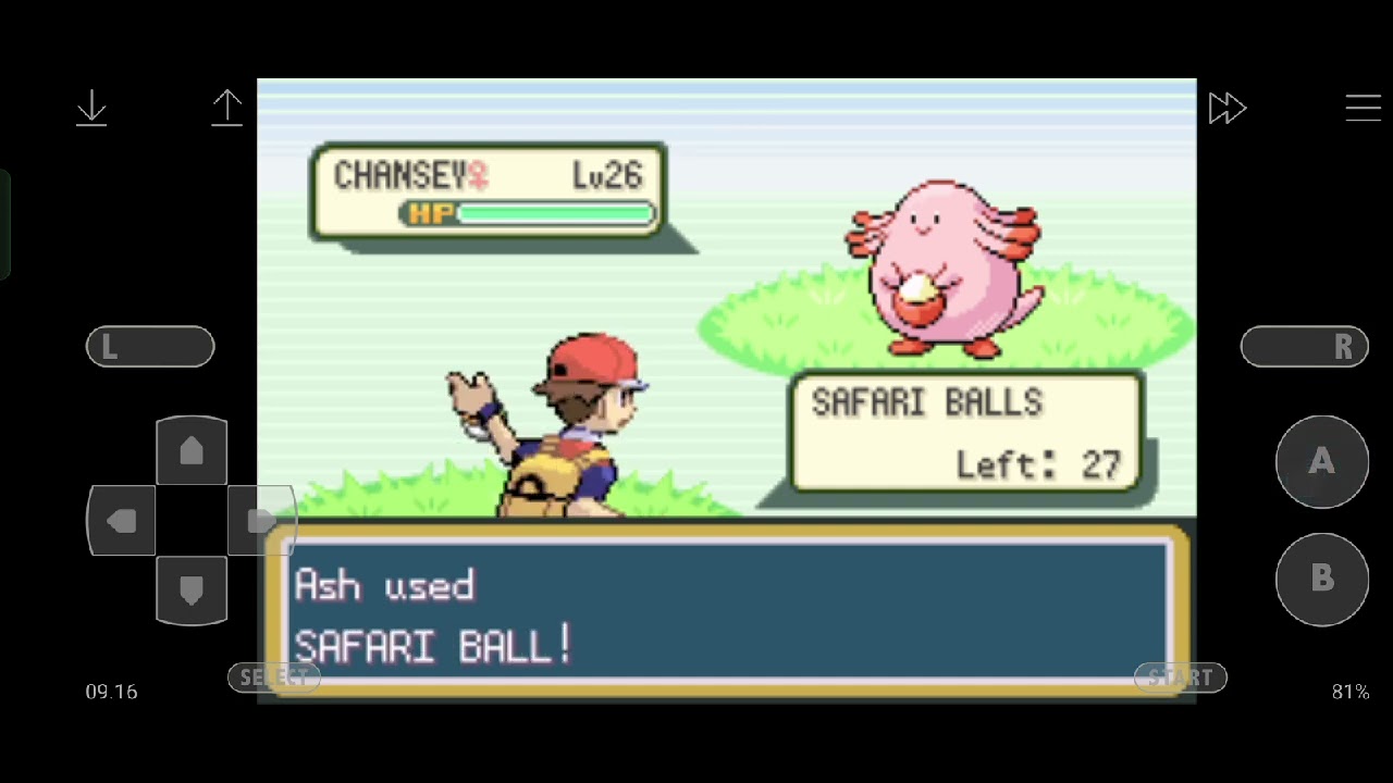 Mencari Chansey di Fuchsia Safari Zone - NOSTALGILA Pokemon Fire Red ...