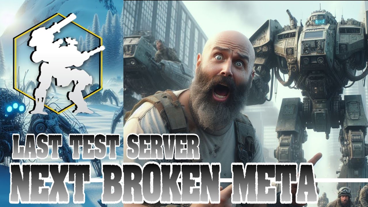 BROKEN META COMING | LAST TEST SERVER | WR - WAR ROBOTS - YouTube