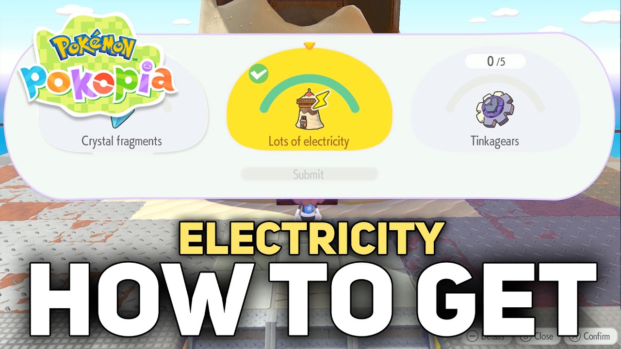 How To Get Lots of Electricity Initiation Challenge - Pokemon Pokopia ...