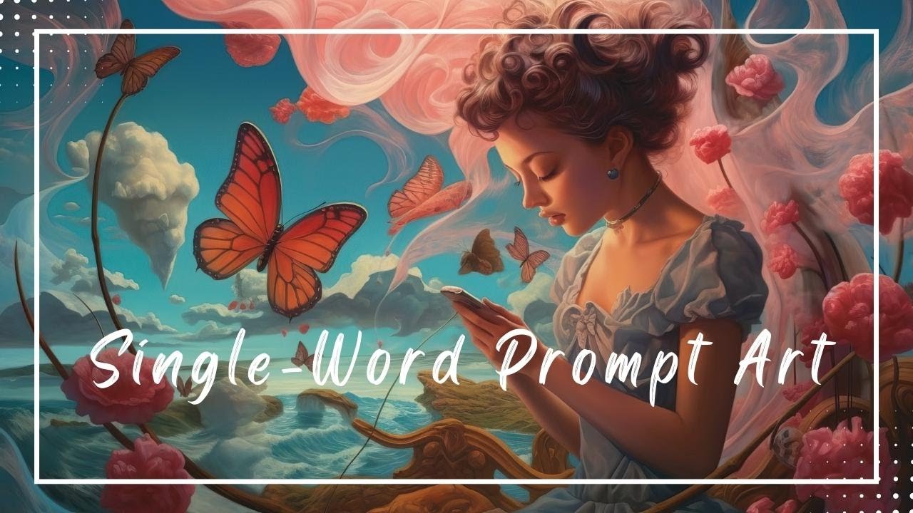 Single-Word Prompt Art - YouTube